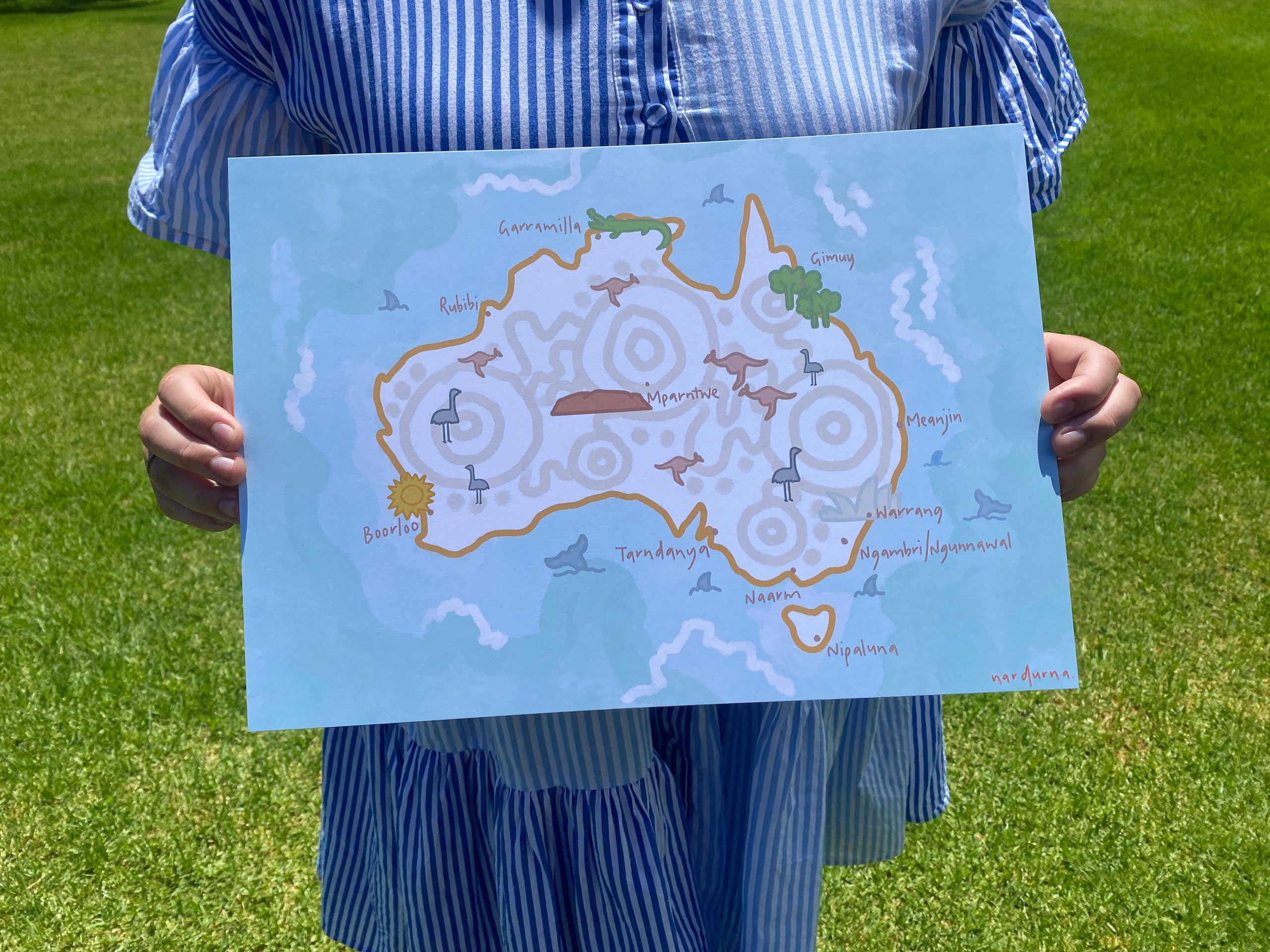 'Our Major Cities' Map | Southern Cultural Immersion